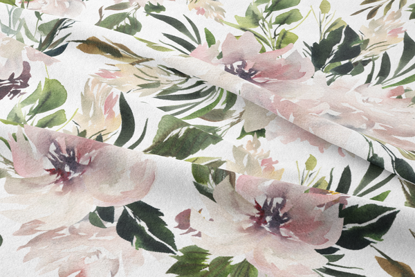 Agnes Floral Crib Sheet - Boo + Rook